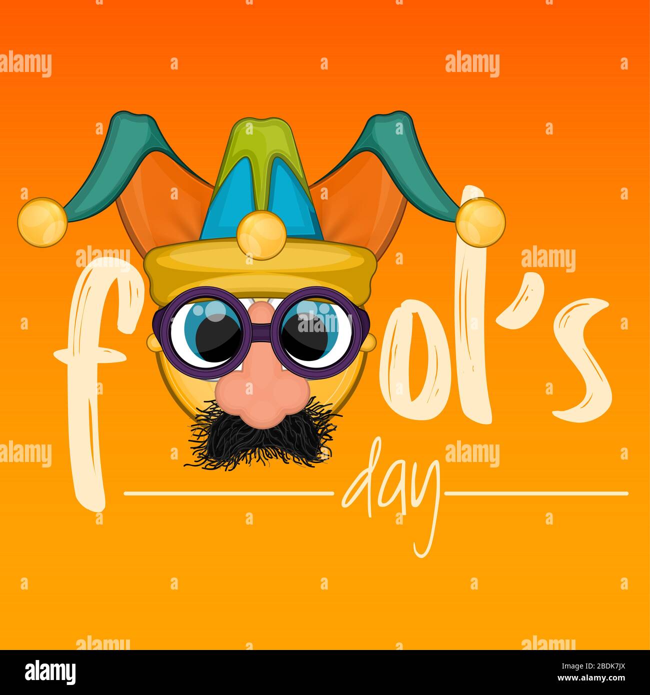 April fools day card Stock Vector Image & Art - Alamy