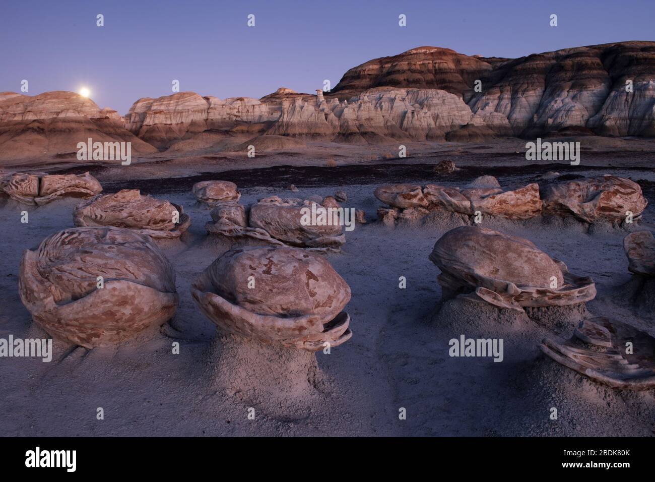 Wild Rock Formations in the desert Wilderness of New Mexico Stock Photo ...