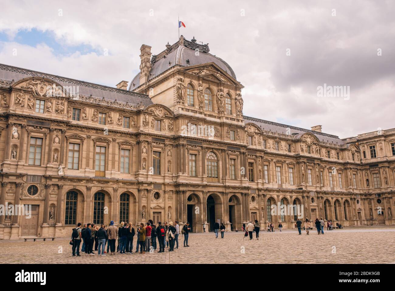 PARIS. The Louvre contains more than 380,000 objects and displays ...