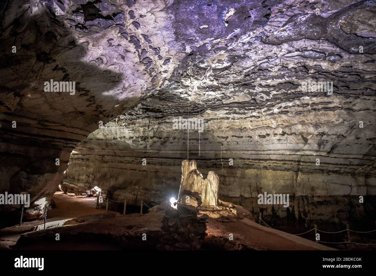 Interiors of Sudwala Caves (one of the oldest caves in the world ...