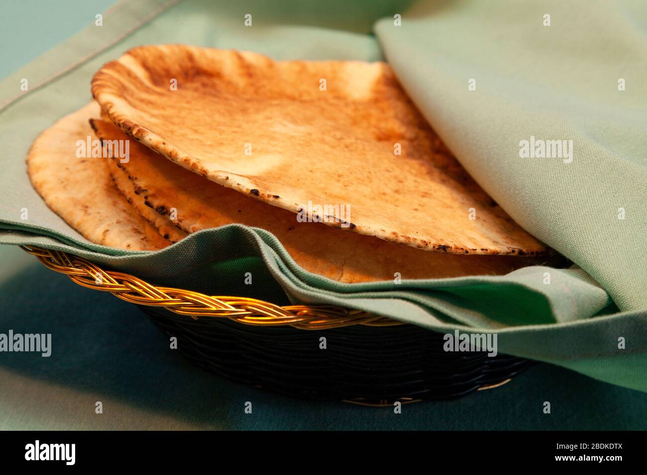 Pita bread, by James D Coppinger/Dembinsky Photo Assoc Stock Photo - Alamy