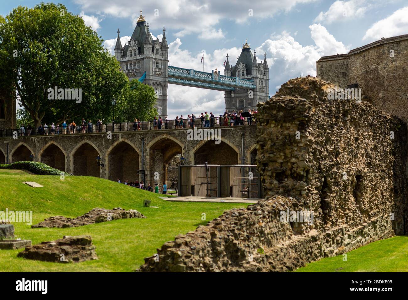Tower Bridge is seen from various locations inside and outside The ...