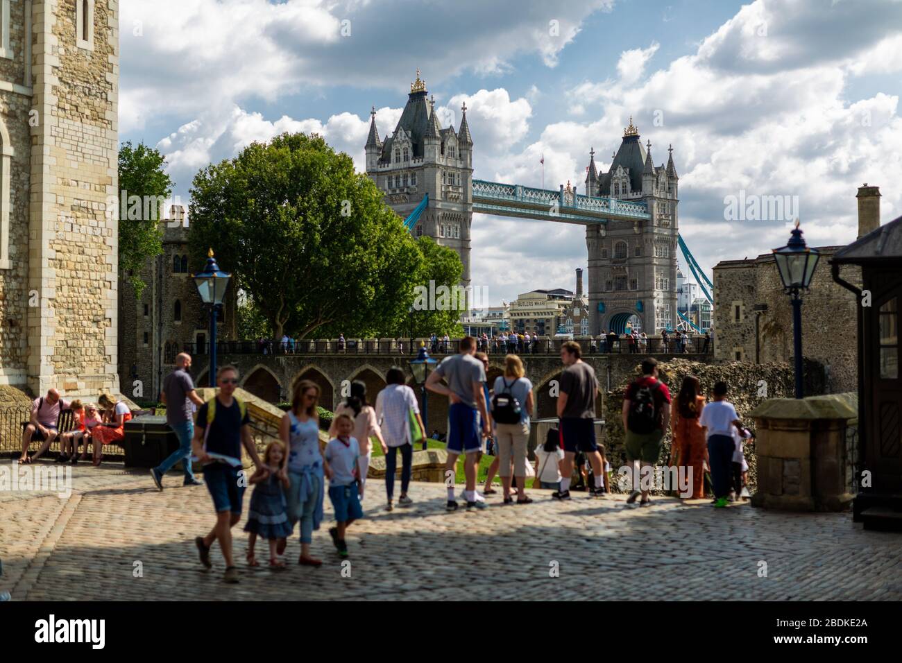 Tower Bridge is seen from various locations inside and outside The ...