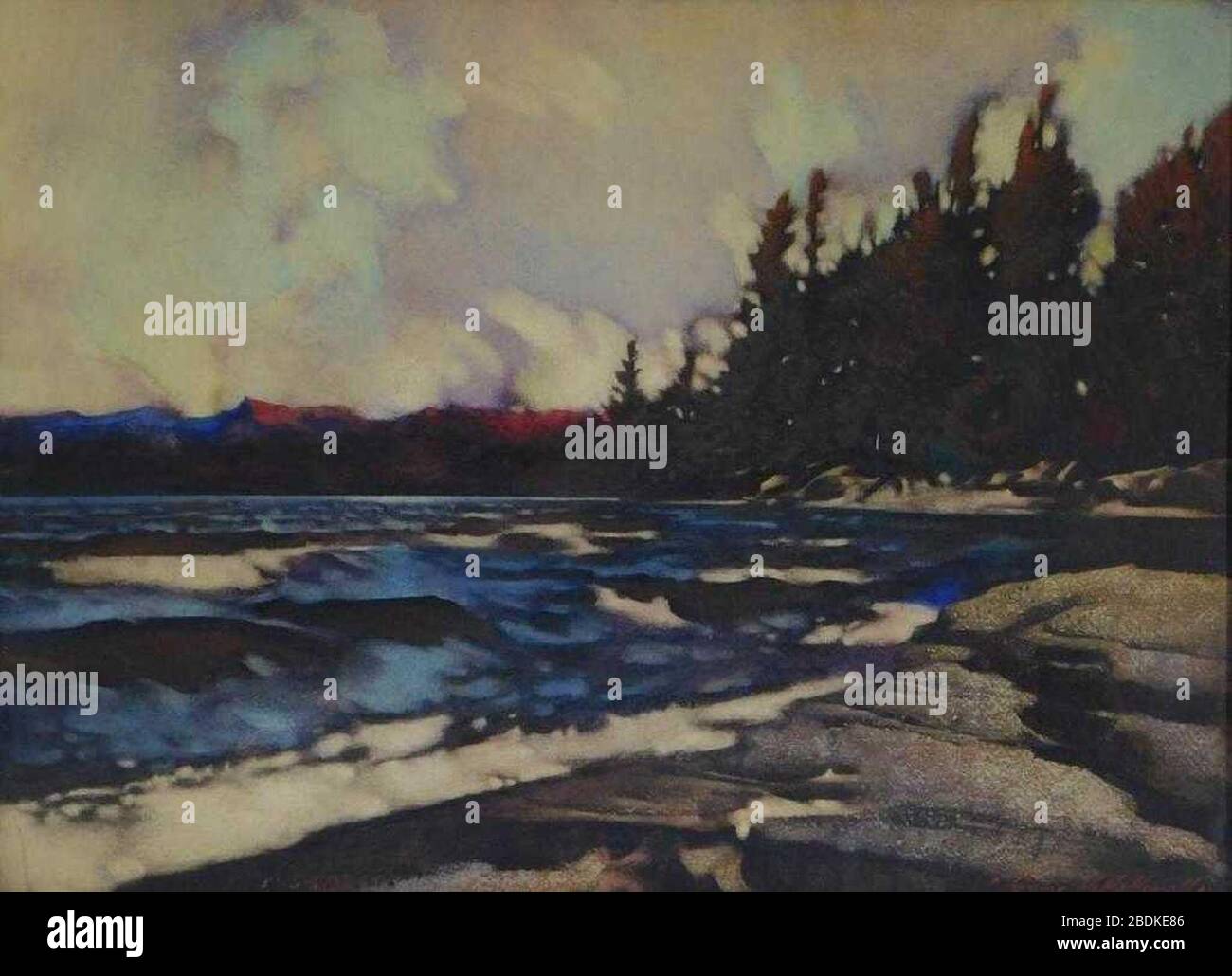 George hawley hallowell hi-res stock photography and images - Alamy