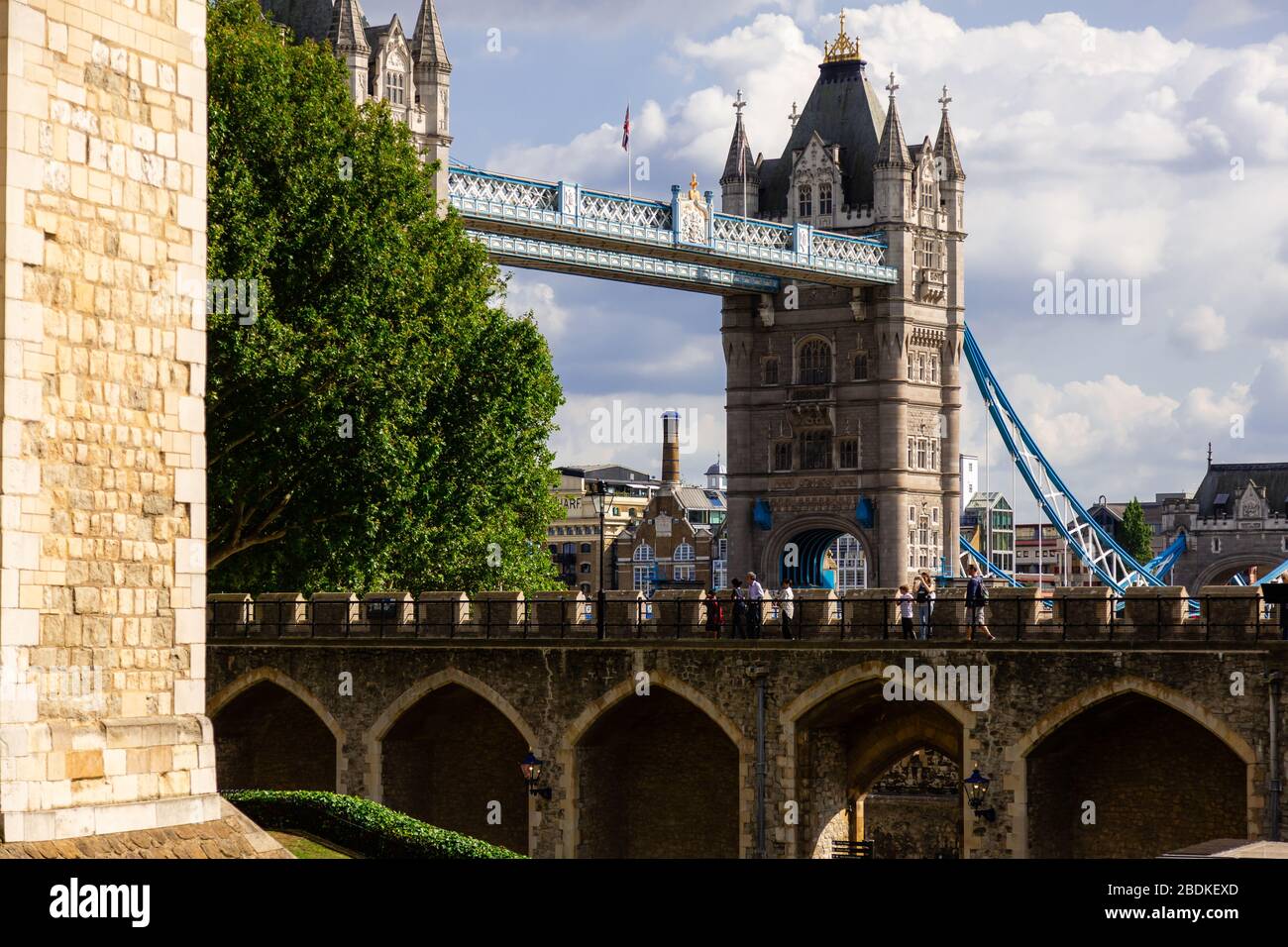 Tower bridge london inside hi-res stock photography and images - Alamy