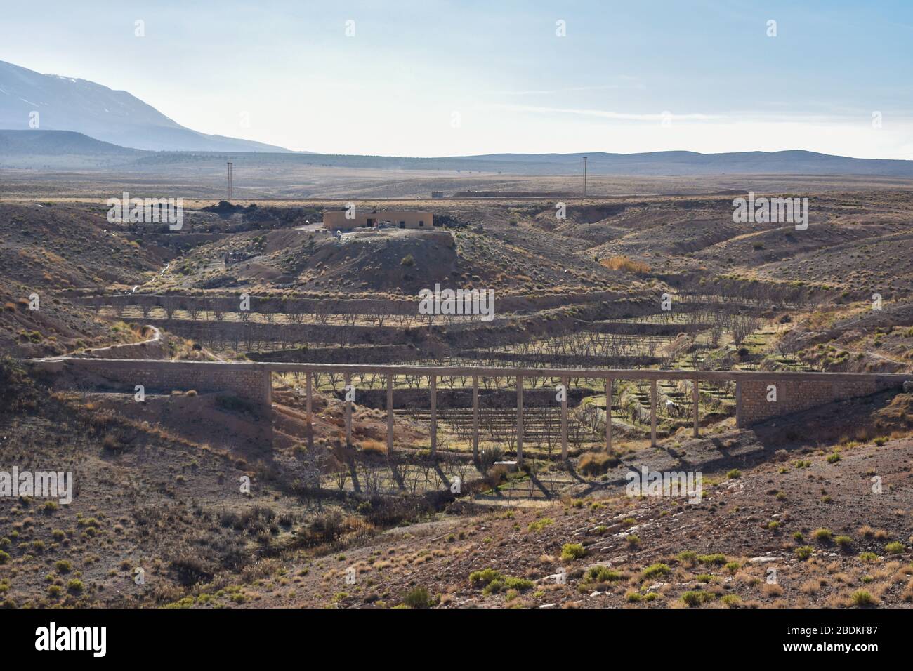 Rural Farm in a Valley in Midelt Morocco Stock Photo - Alamy