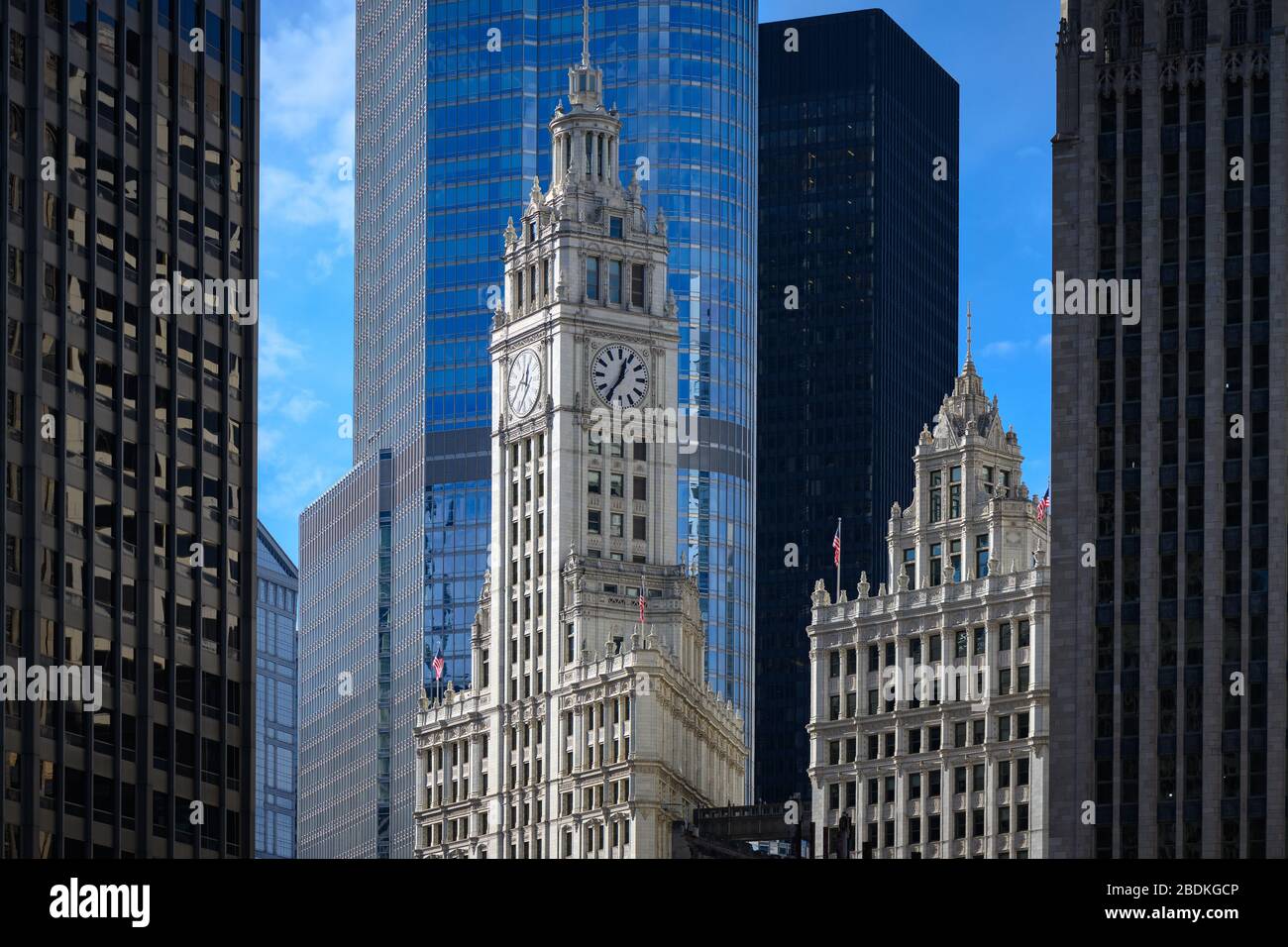 The Wrigley Building, a Chicago landmark Stock Photo - Alamy