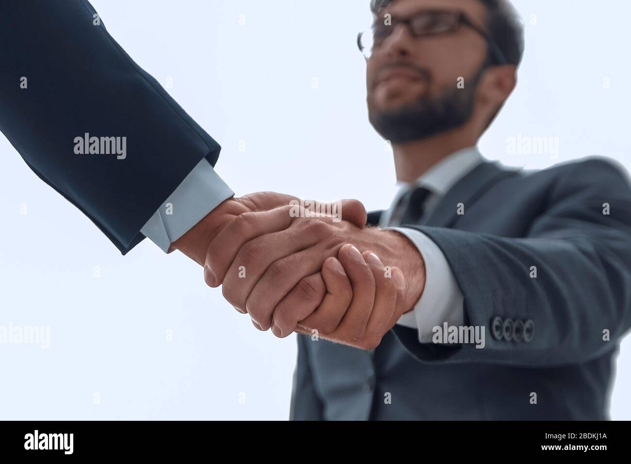Success concept in business - handshake of partners Stock Photo - Alamy