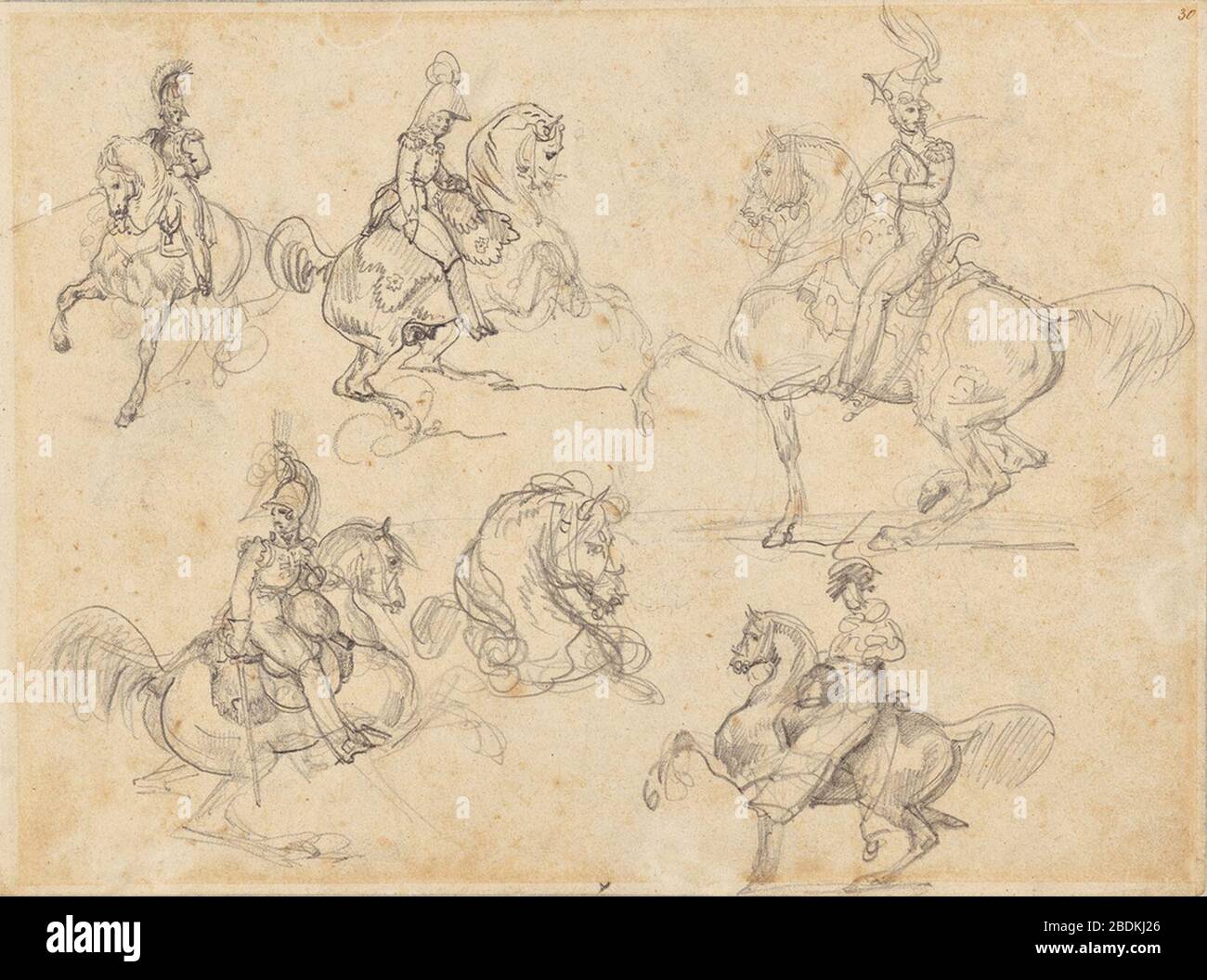 Gericault horses hi-res stock photography and images - Alamy