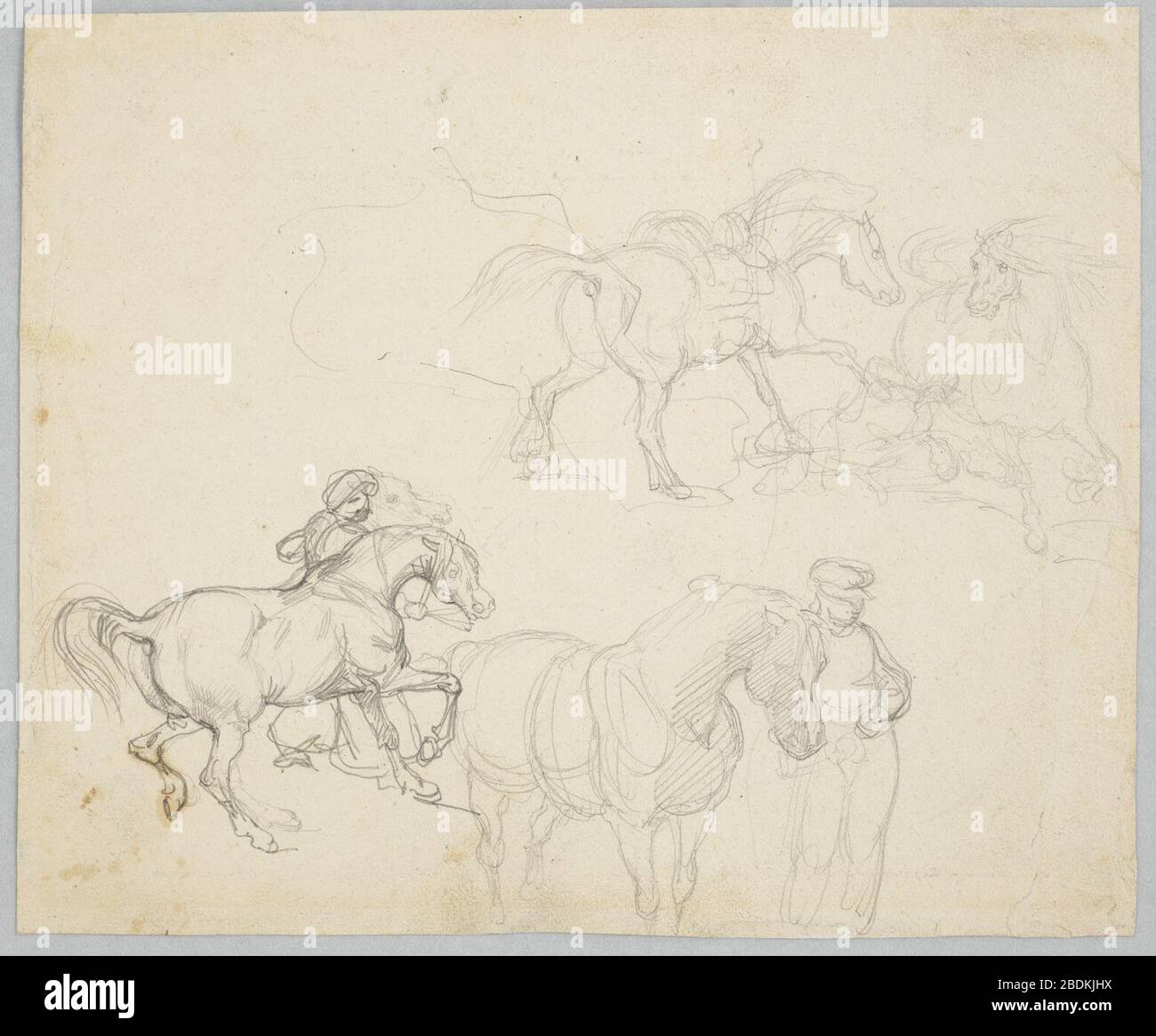 Gericault horses hi-res stock photography and images - Alamy