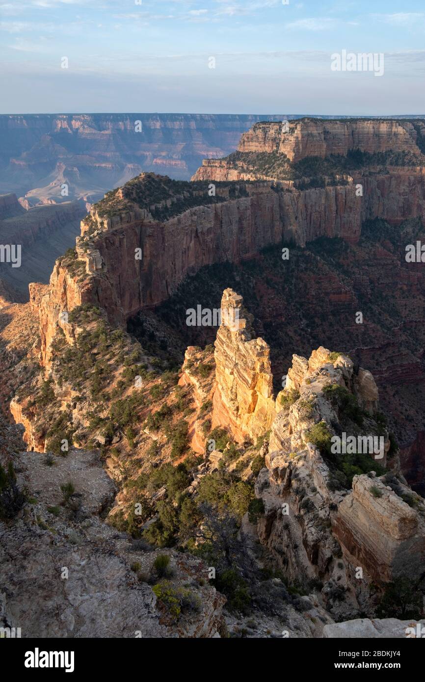 landcape photos of sunrise at Cape Royal, north rim of Grand Canyon ...