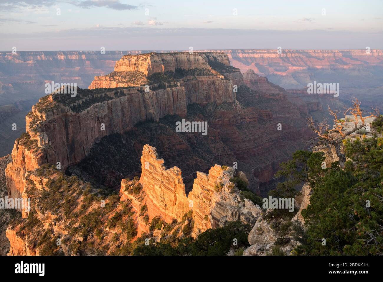 landcape photos of sunrise at Cape Royal, north rim of Grand Canyon ...