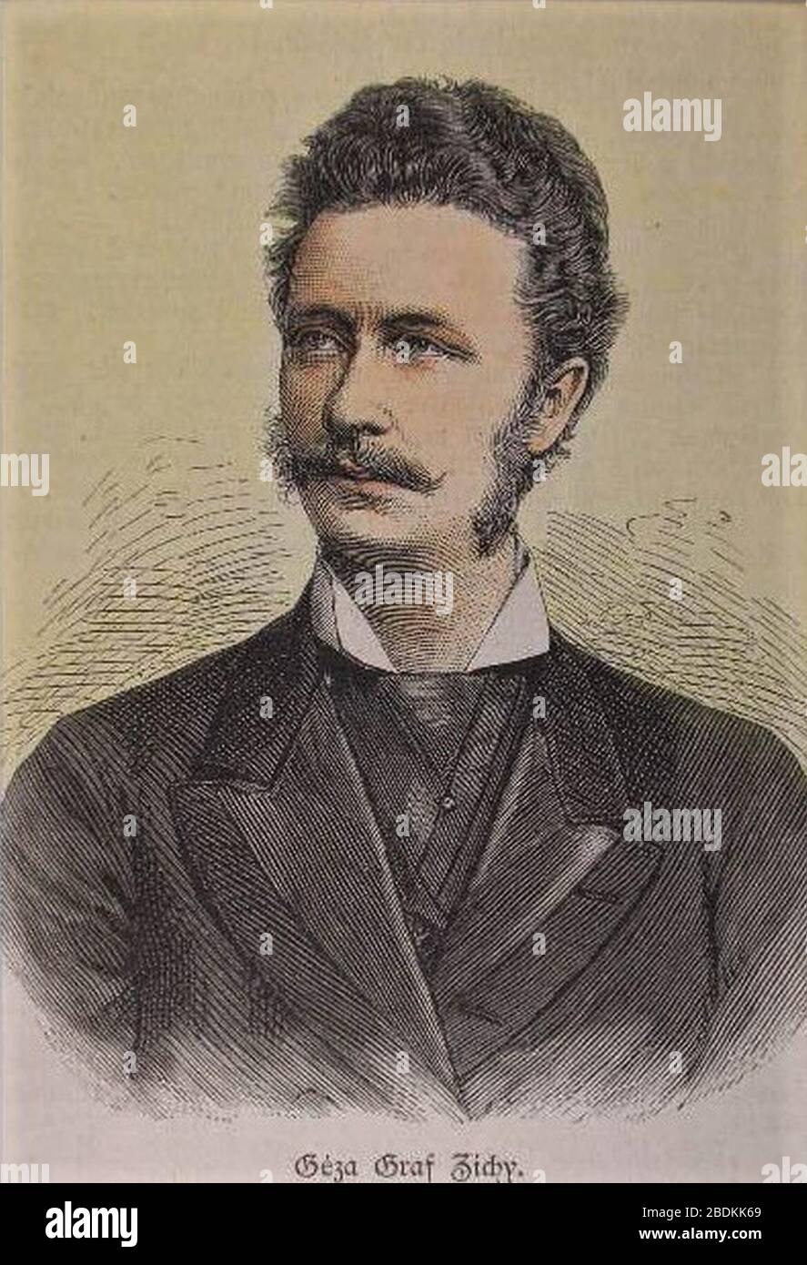 Géza Graf Zichy 1882 Stock Photo - Alamy