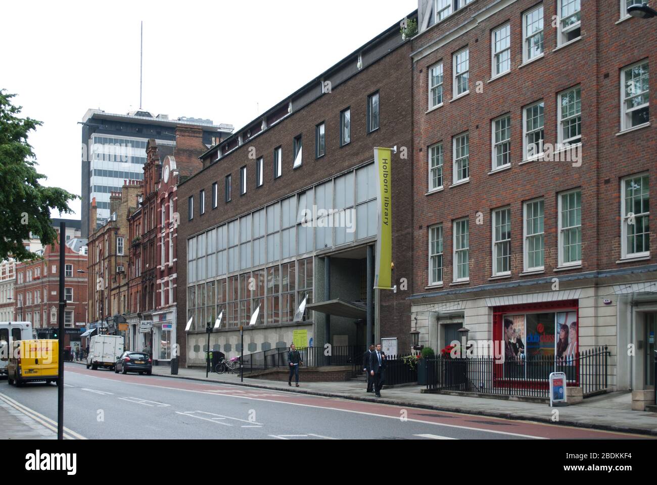 1950s Mosaic Brick Holborn Library, 32-38 Theobald's Road, London WC1X ...