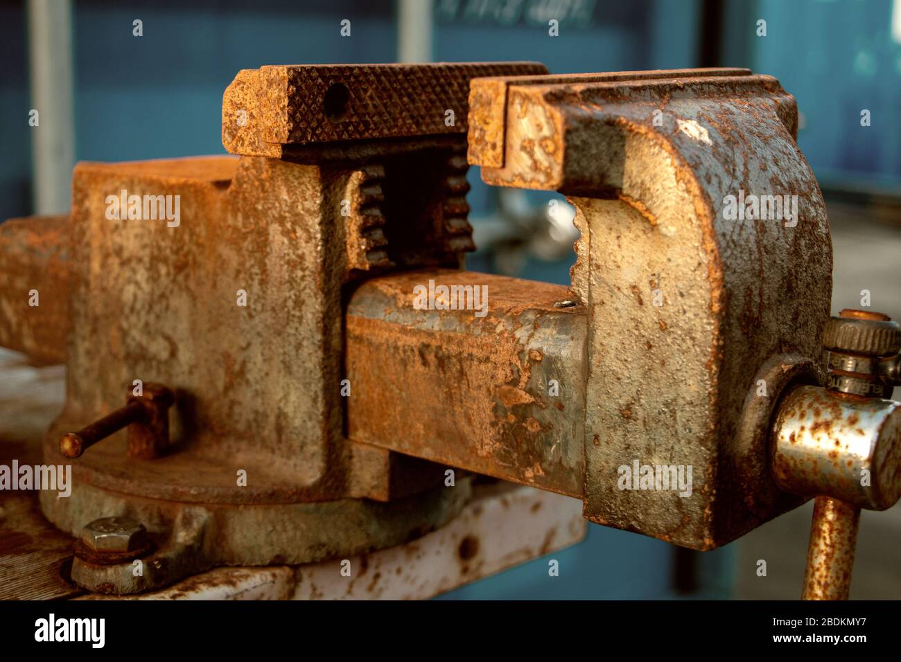 Vice bench hi-res stock photography and images - Alamy