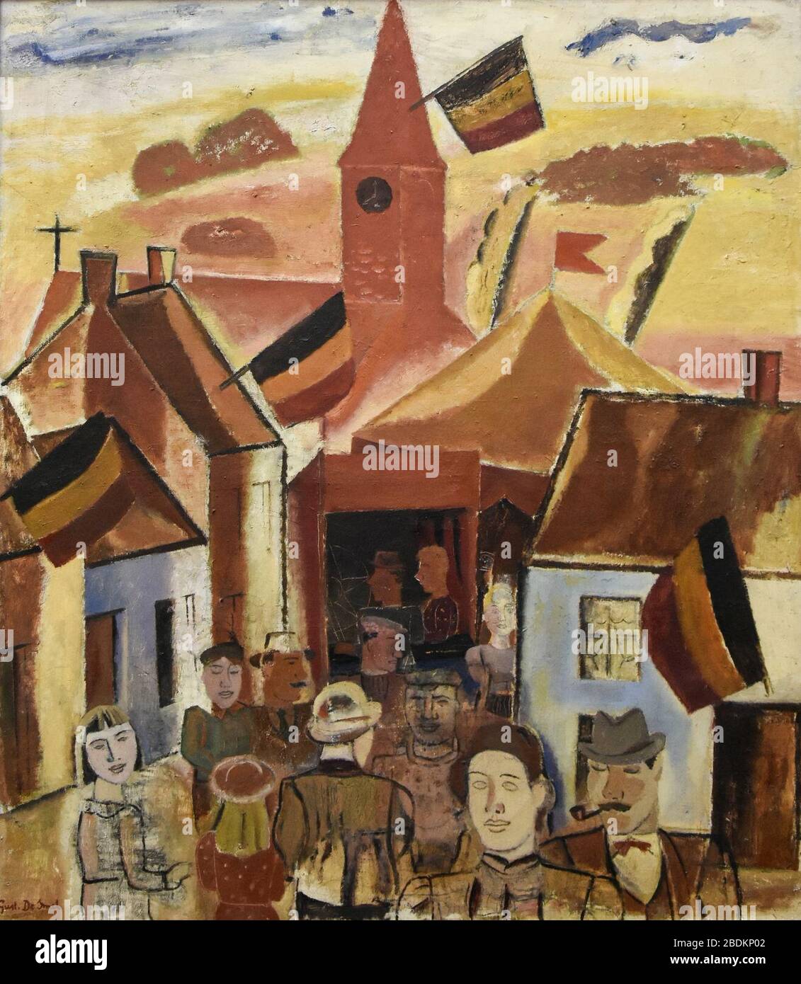 Gustave De Smet (1877-1943) Dorpskermis (1930) MSK Gent 22-10-2017 11 ...