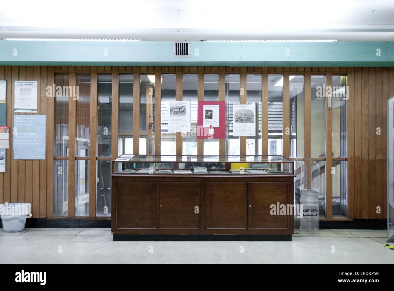 Entrance 1950s Mosaic Brick Holborn Library, 32-38 Theobald's Road ...