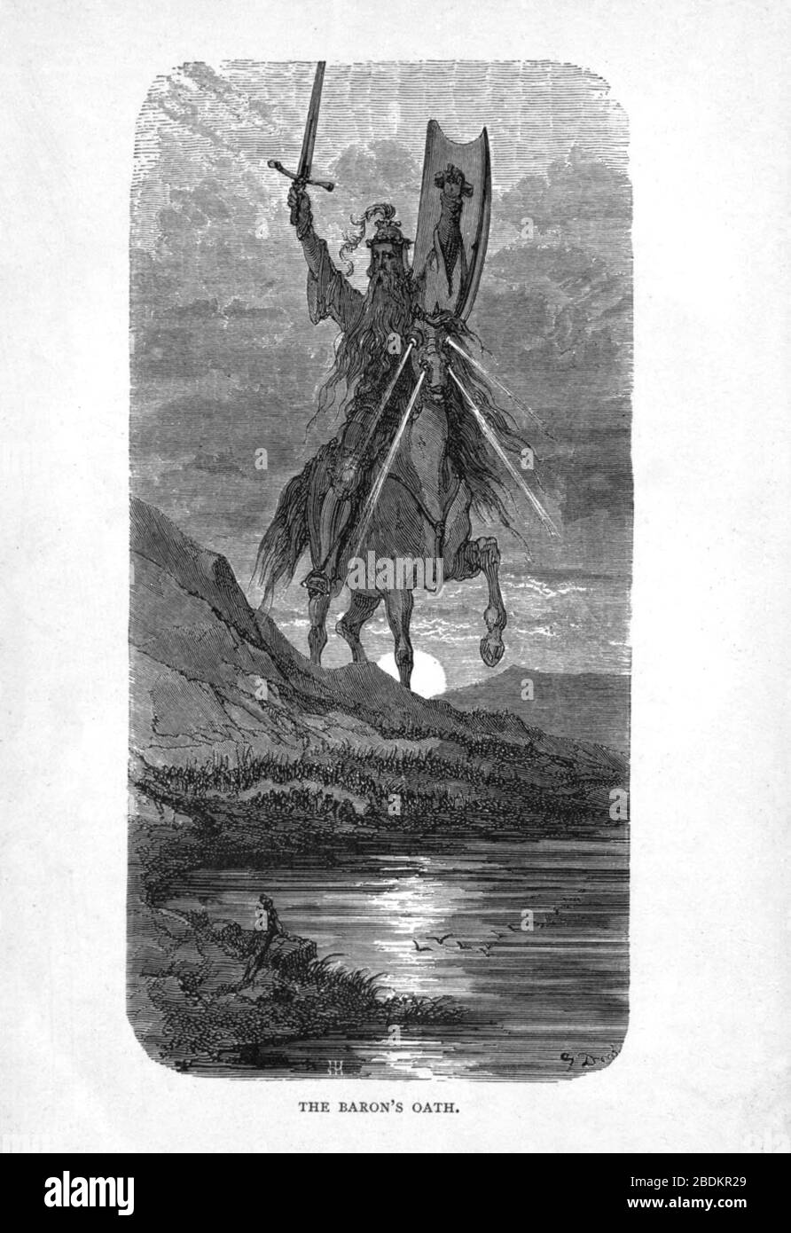 Gustave Doré - River Legends 2 Stock Photo - Alamy