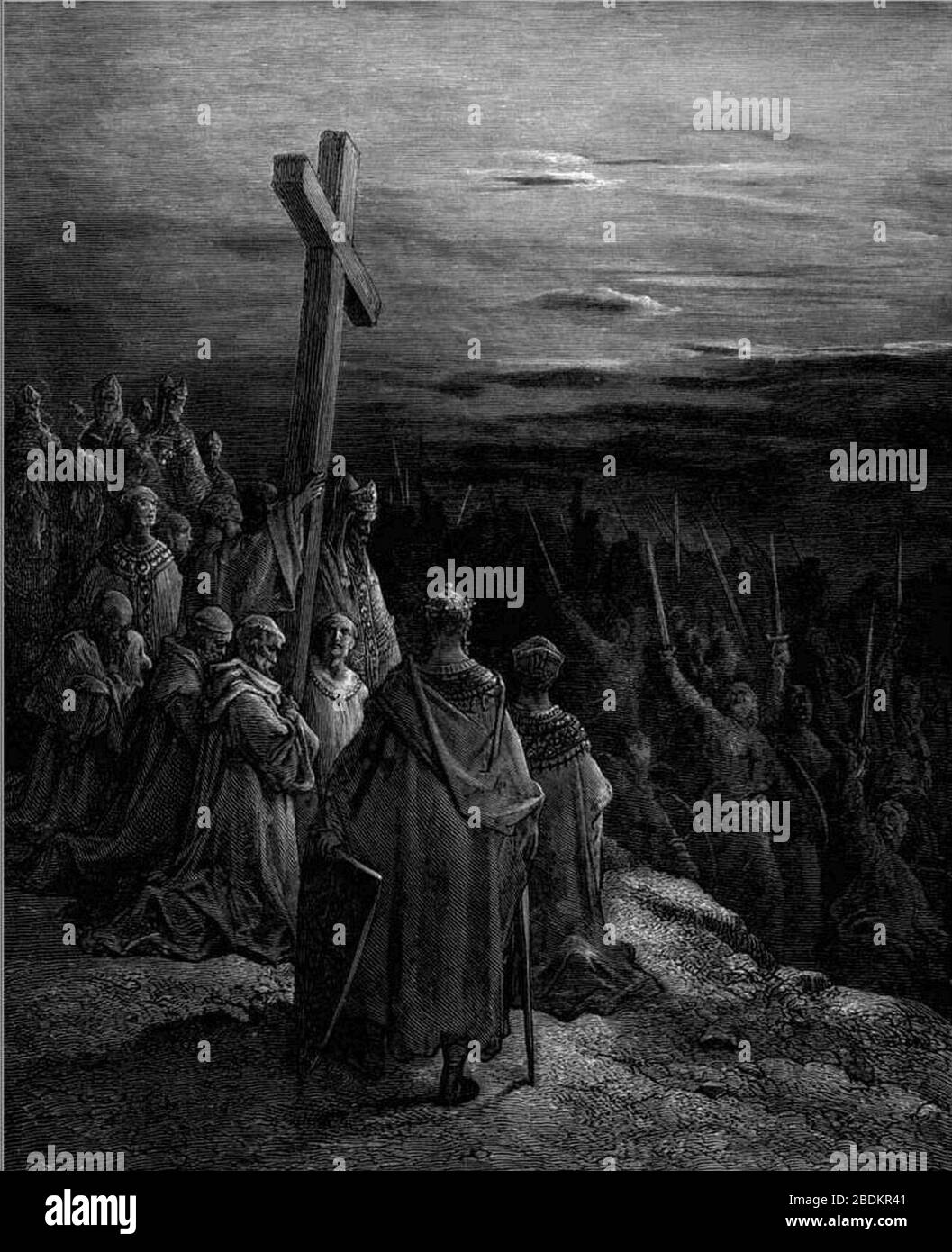 Gustave Doré - The True Cross Stock Photo - Alamy