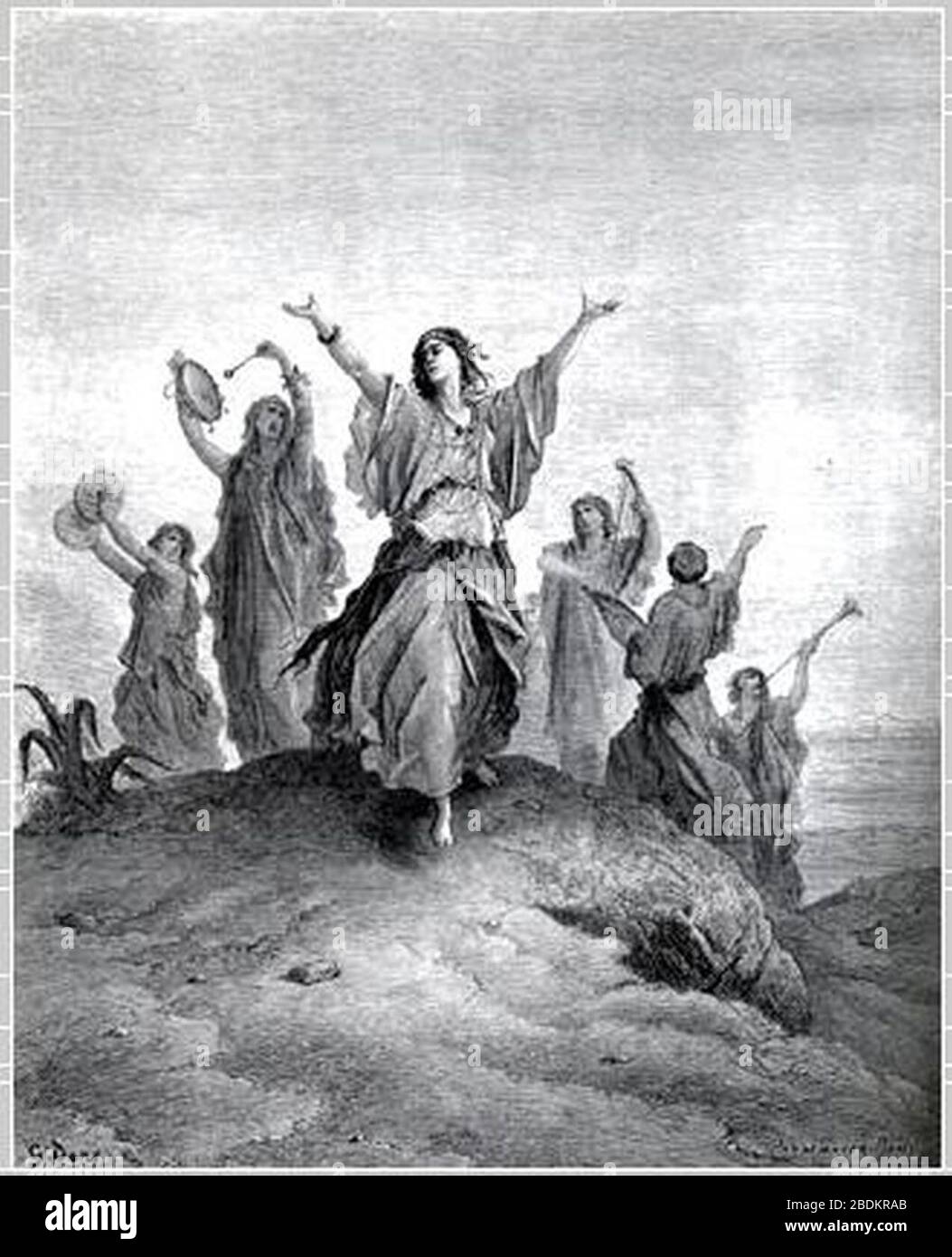 Gustave Dore Jephtha Stock Photo - Alamy