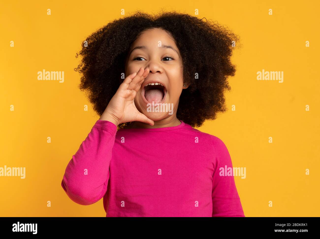 Woman screaming making funny face hi-res stock photography and images ...