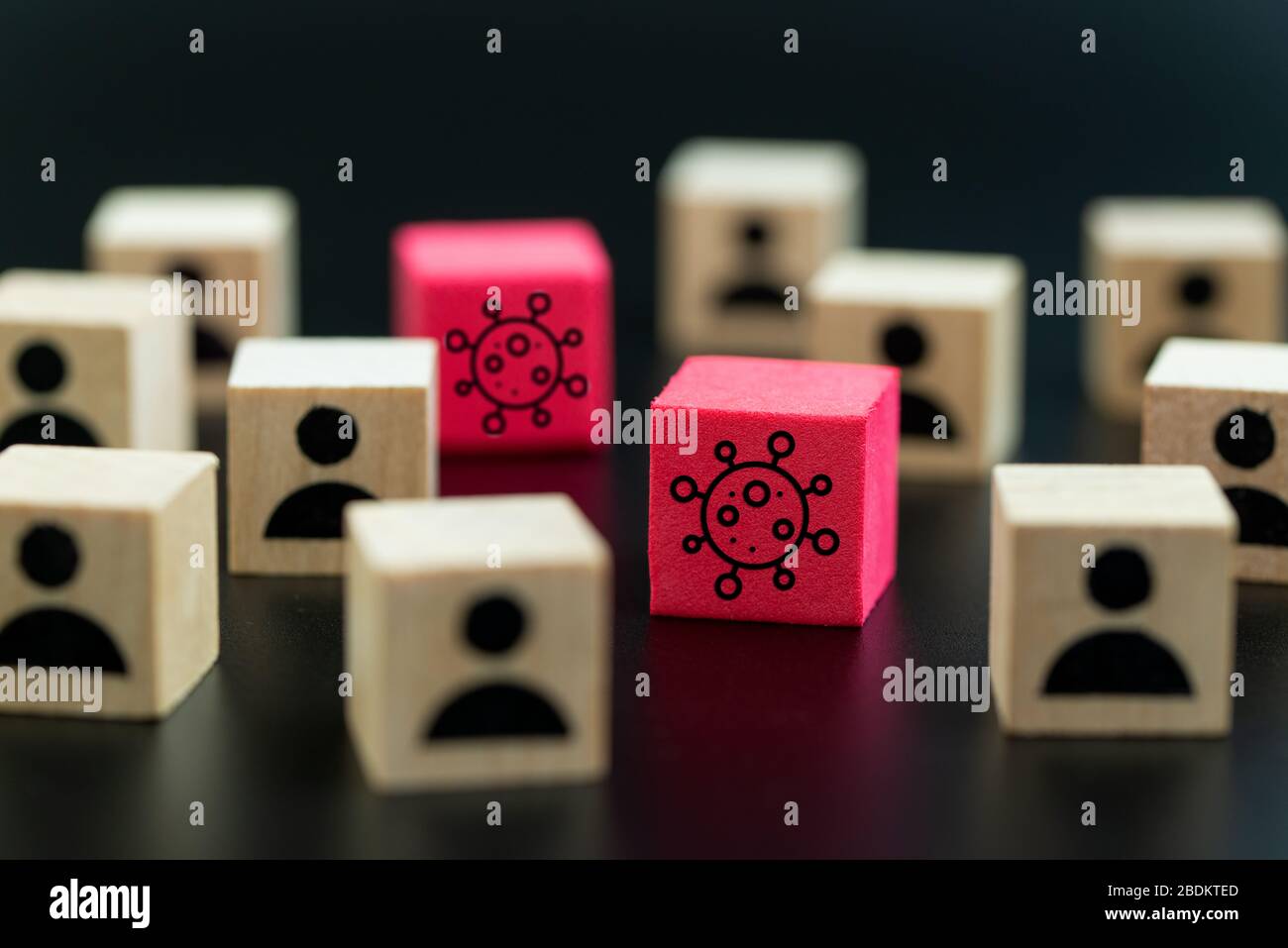 Virus spread infection symbol hi-res stock photography and images - Alamy