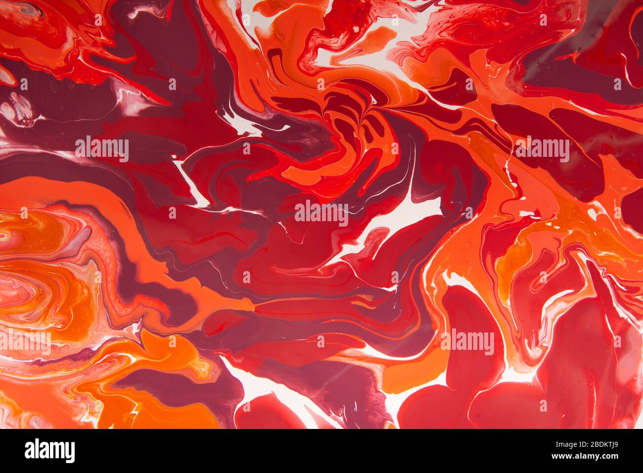 Abstract color mix background, living coral, volcanic red Stock Photo ...