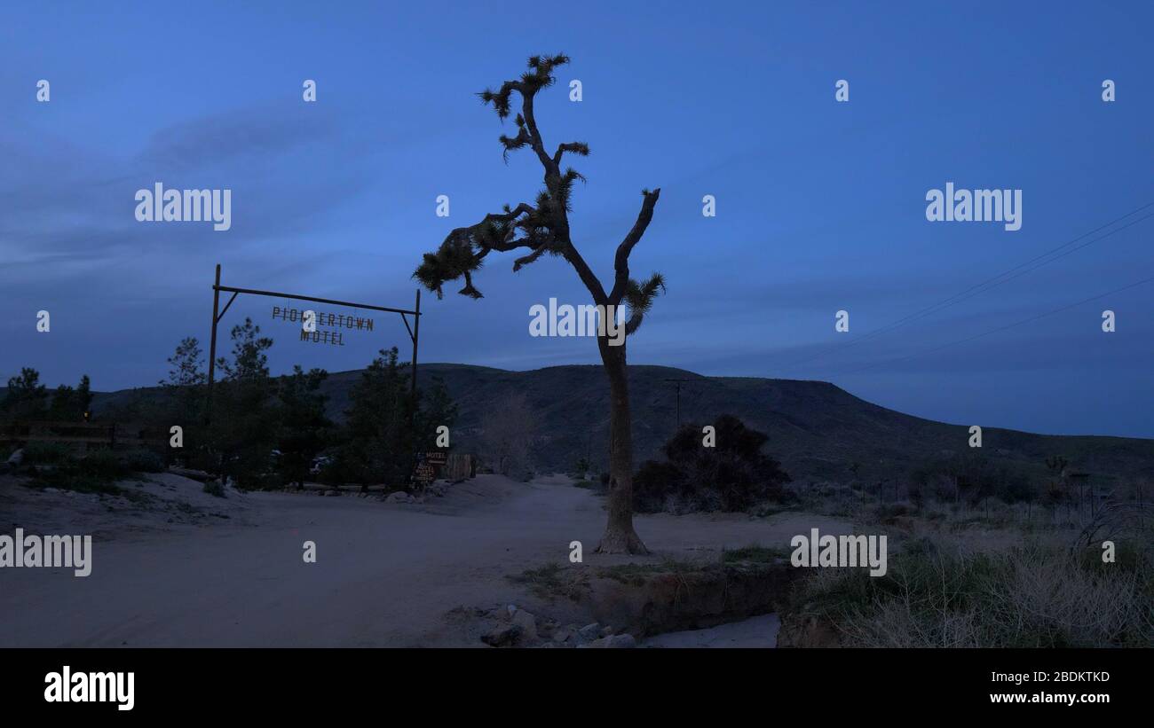 Pioneertown at the Morongo Basin in Calfornia - CALIFORNIA, USA - MARCH ...