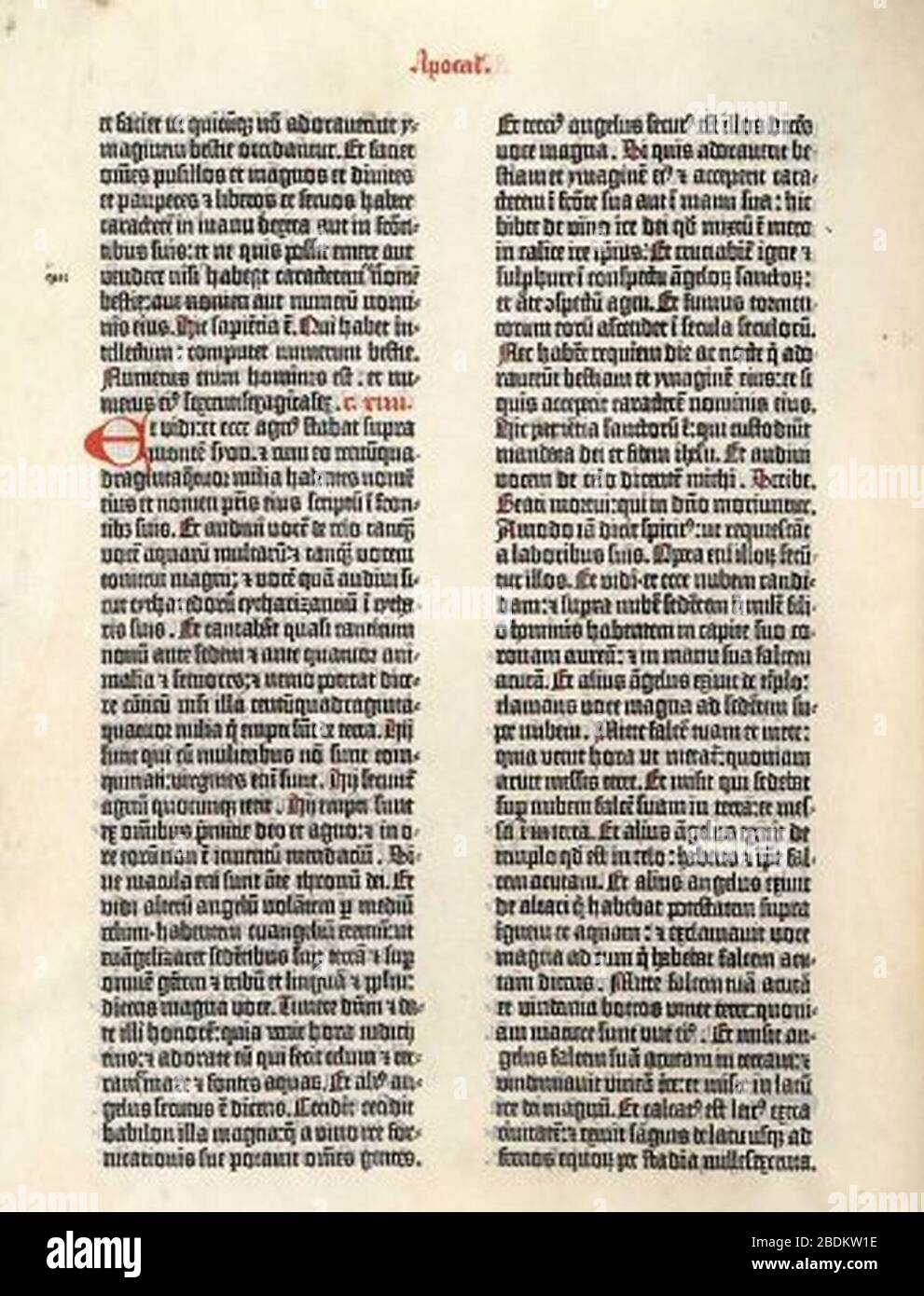 The gutenburg bible hi-res stock photography and images - Alamy