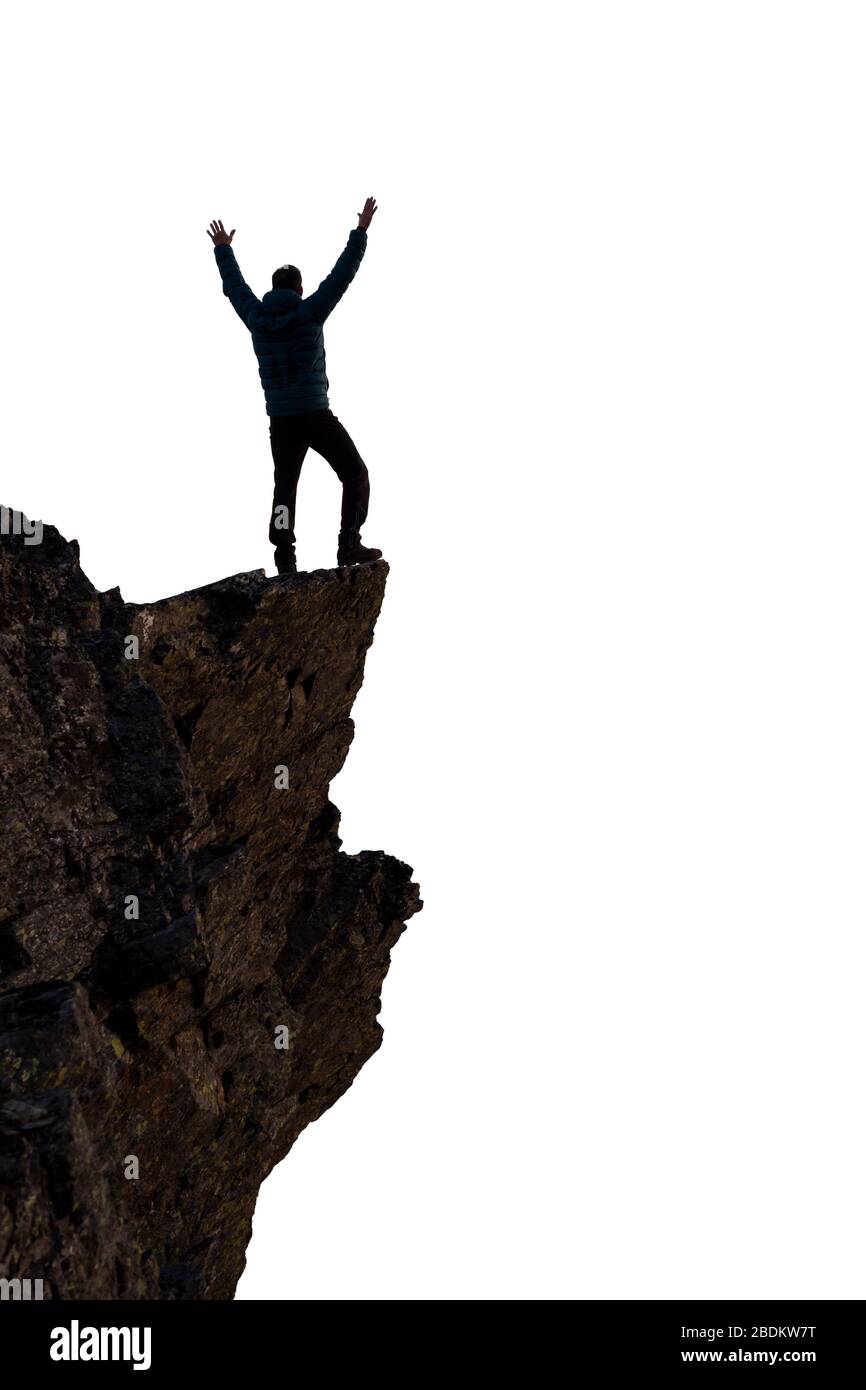 A steep climb up the cliff hi-res stock photography and images - Alamy