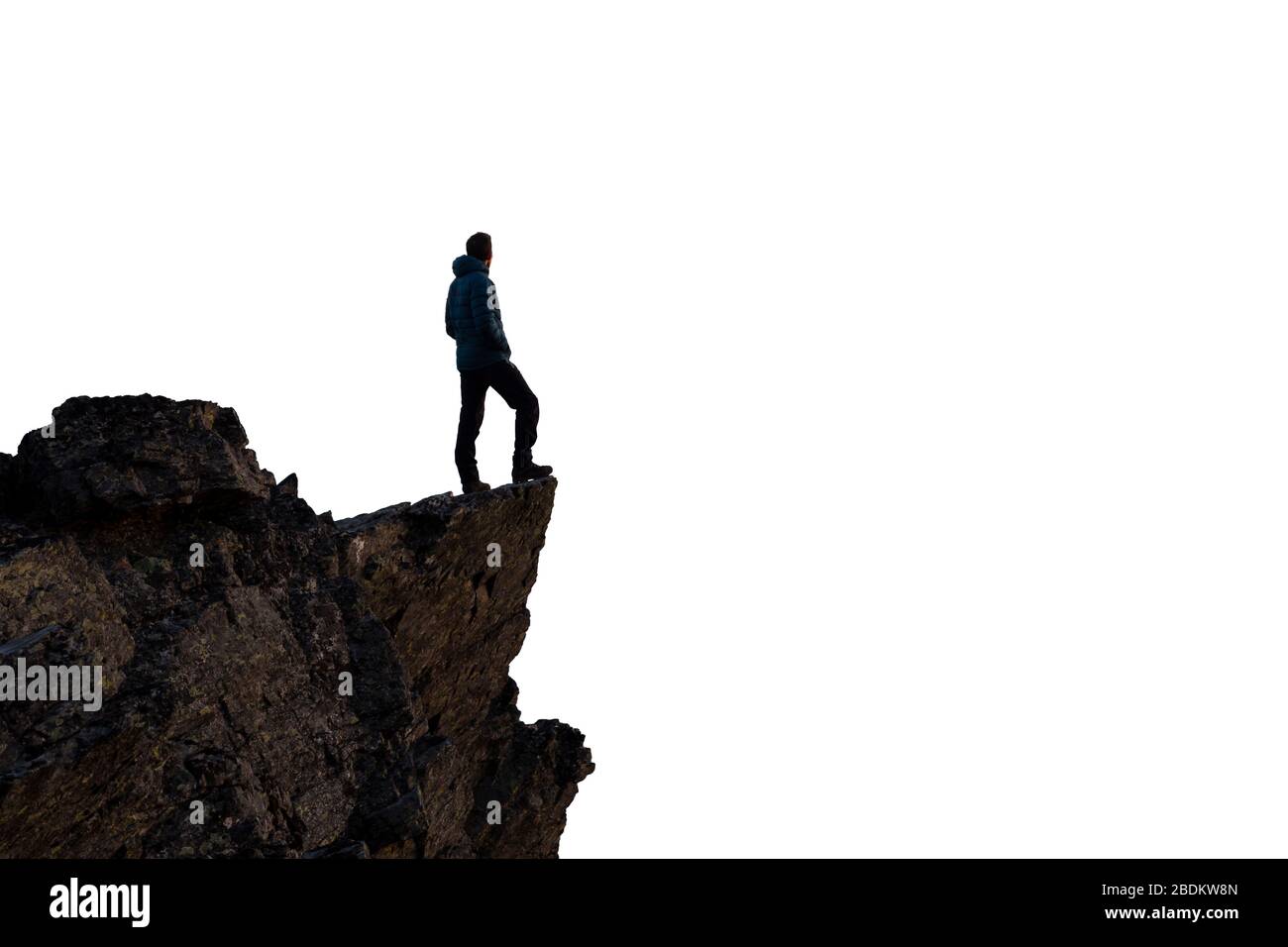 A steep climb up the cliff hi-res stock photography and images - Alamy