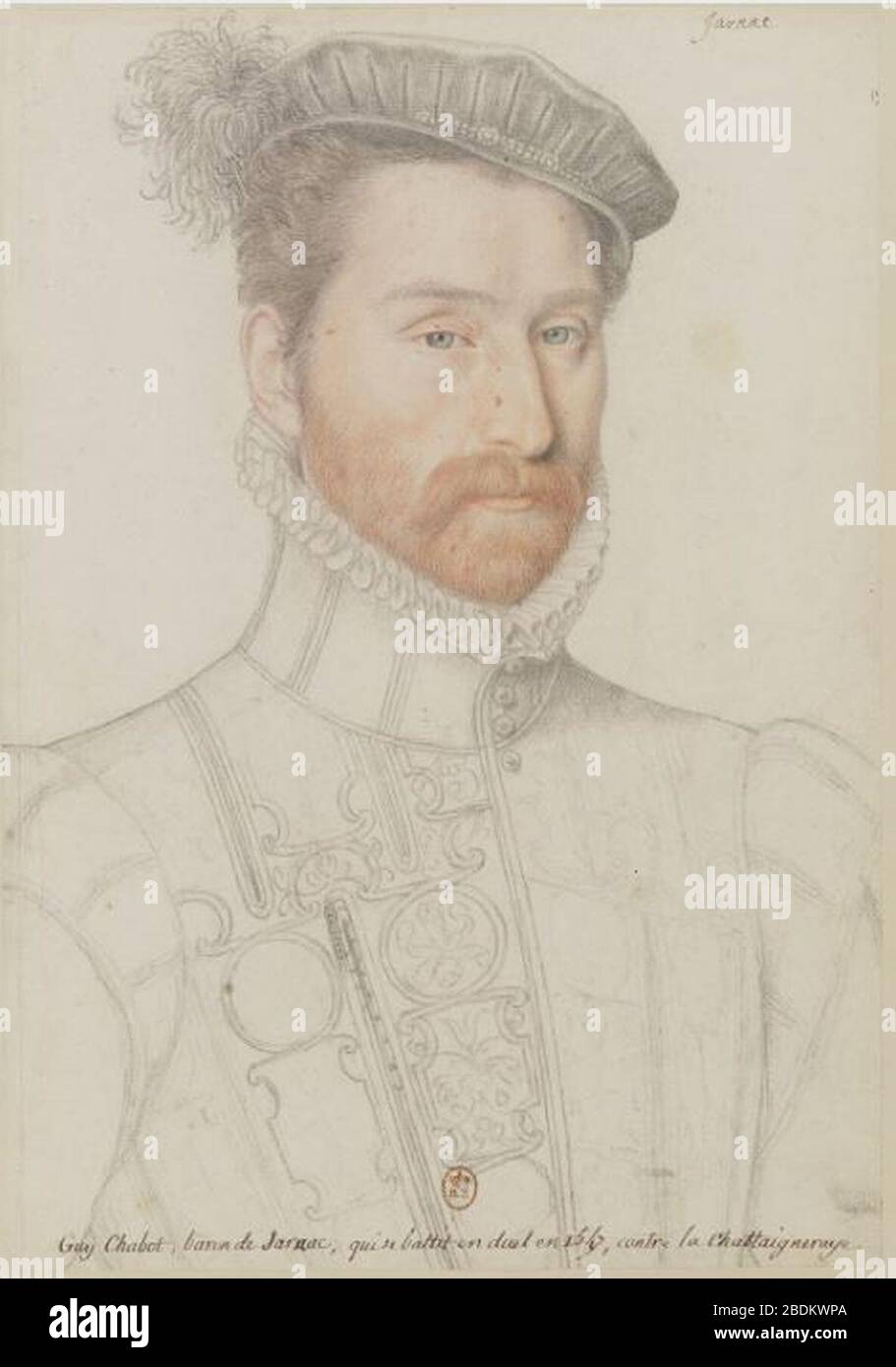 Guy Chabot, baron de Jarnac Stock Photo - Alamy