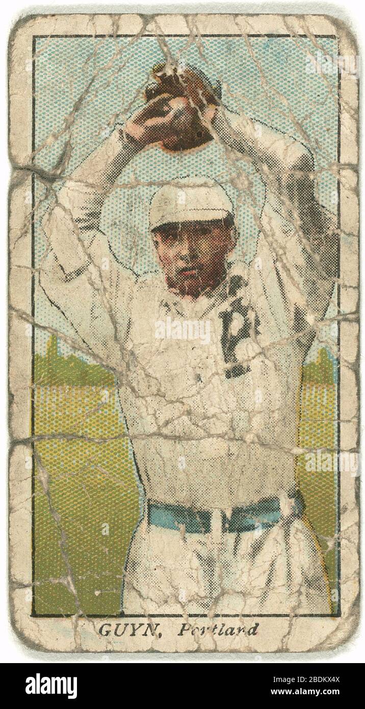 Guyn, Portland Team, baseball card portrait Stock Photo - Alamy