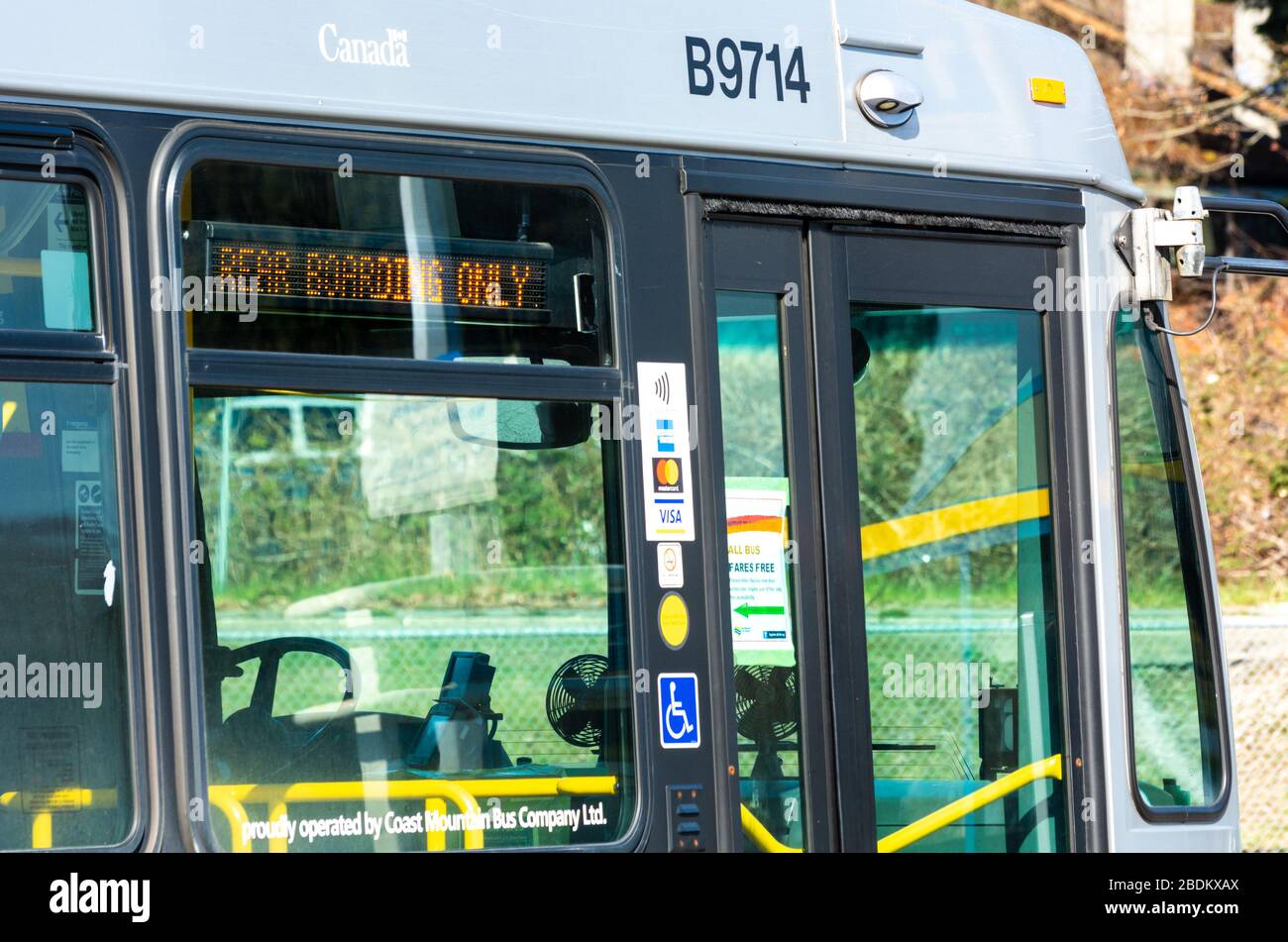 Rear window bus hi-res stock photography and images - Alamy