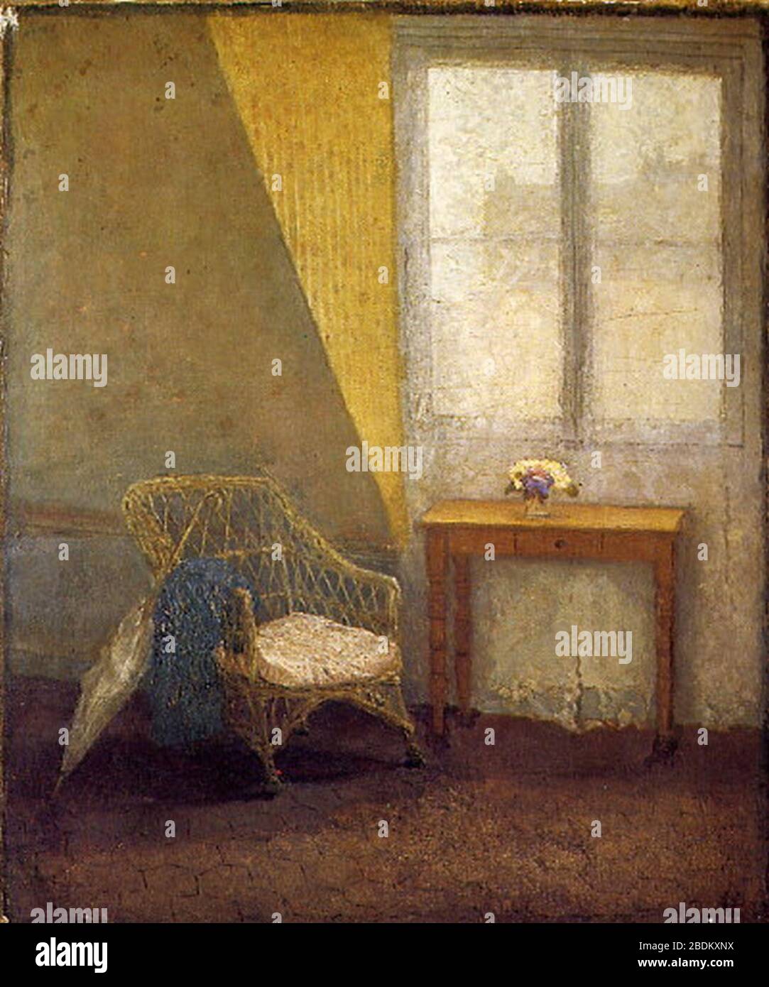 Gwen John A Corner of the Artist's Room in Paris (Cardiff Stock Photo ...