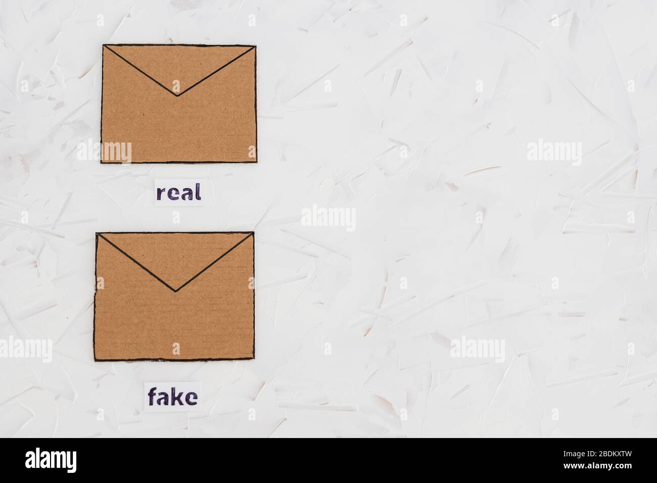 Real vs fake High Resolution Stock Photography and Images - Alamy