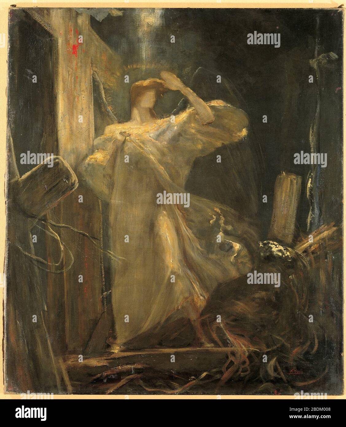 Gyzis Nikolaos - Archangel, study for the Foundation of the Faith Stock ...