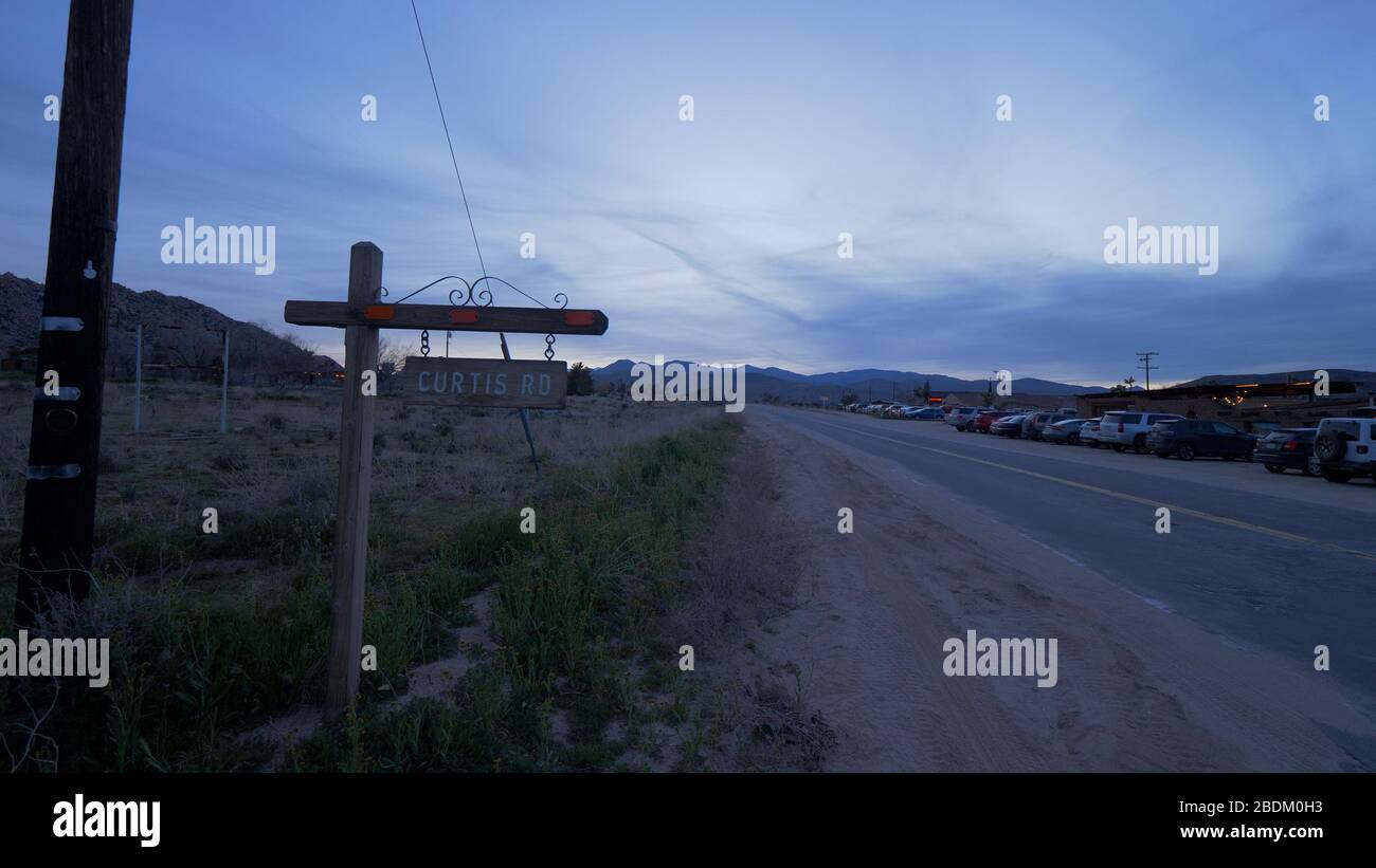 Pioneertown at the Morongo Basin in Calfornia - CALIFORNIA, USA - MARCH ...