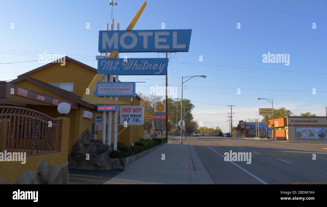 Mount Whitney Motel in the historic village of Lone Pine - LONE PINE CA ...