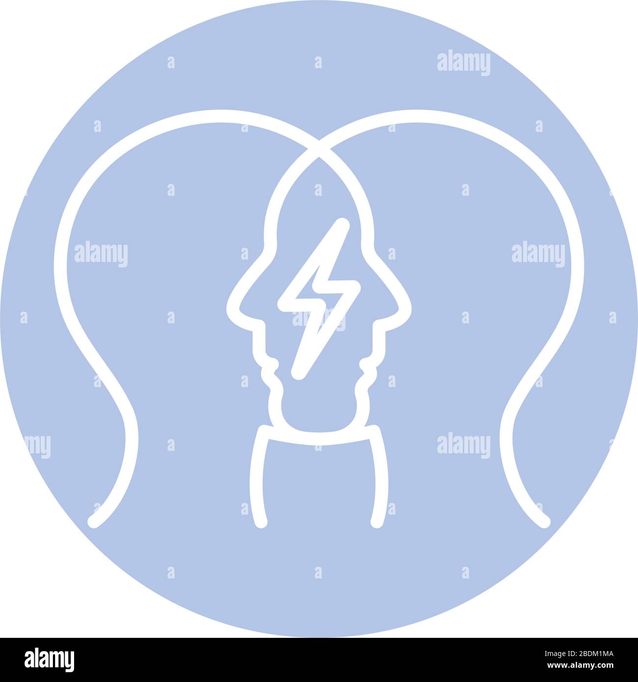 Block heads Stock Vector Images - Alamy