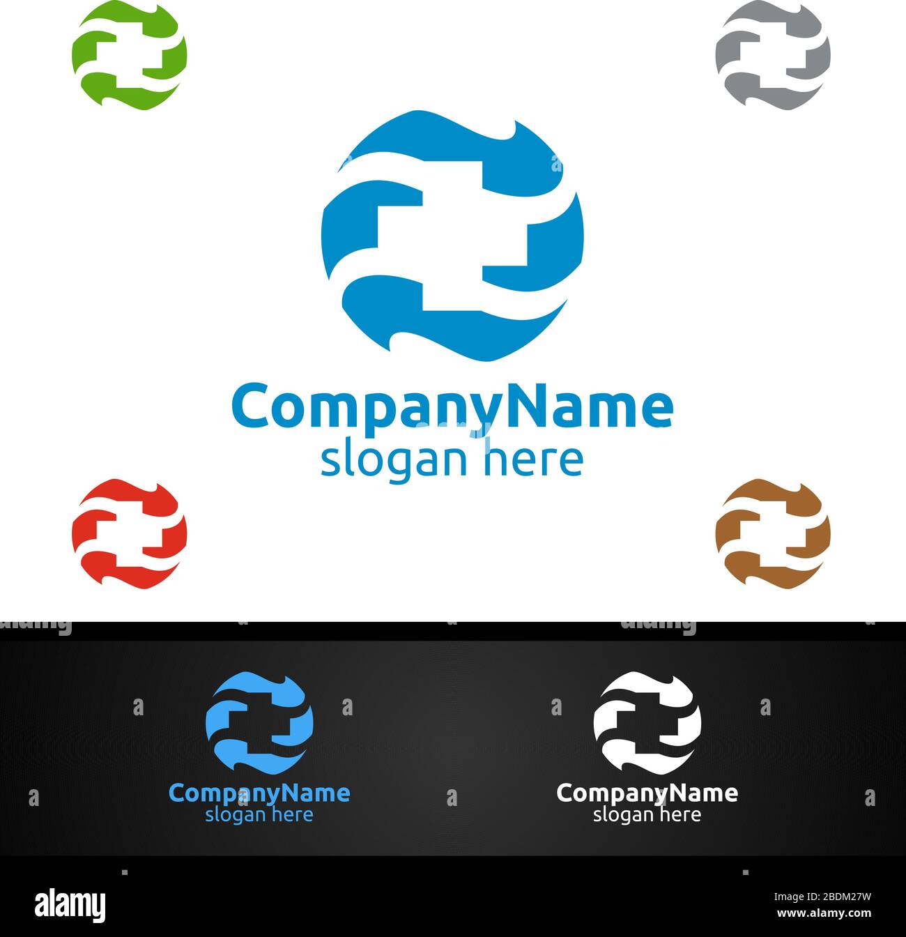 Global Cross Medical Hospital Logo for Emergency Clinic Drug store or ...