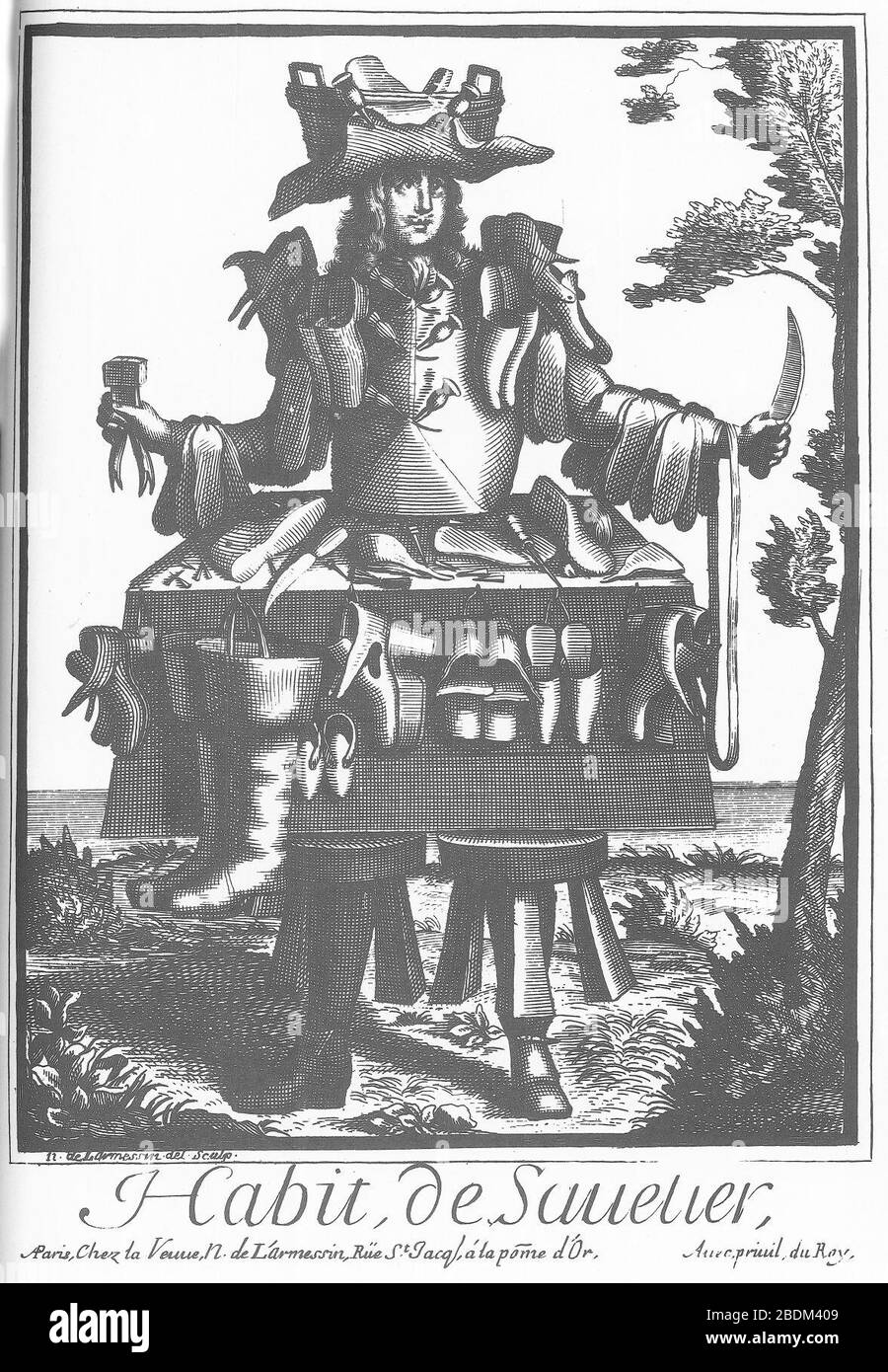 Habit de savetier Stock Photo - Alamy