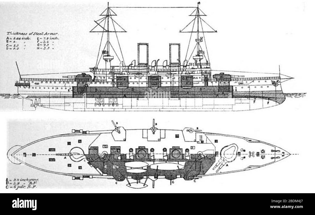 Habsburg class linedrawing2 Stock Photo - Alamy