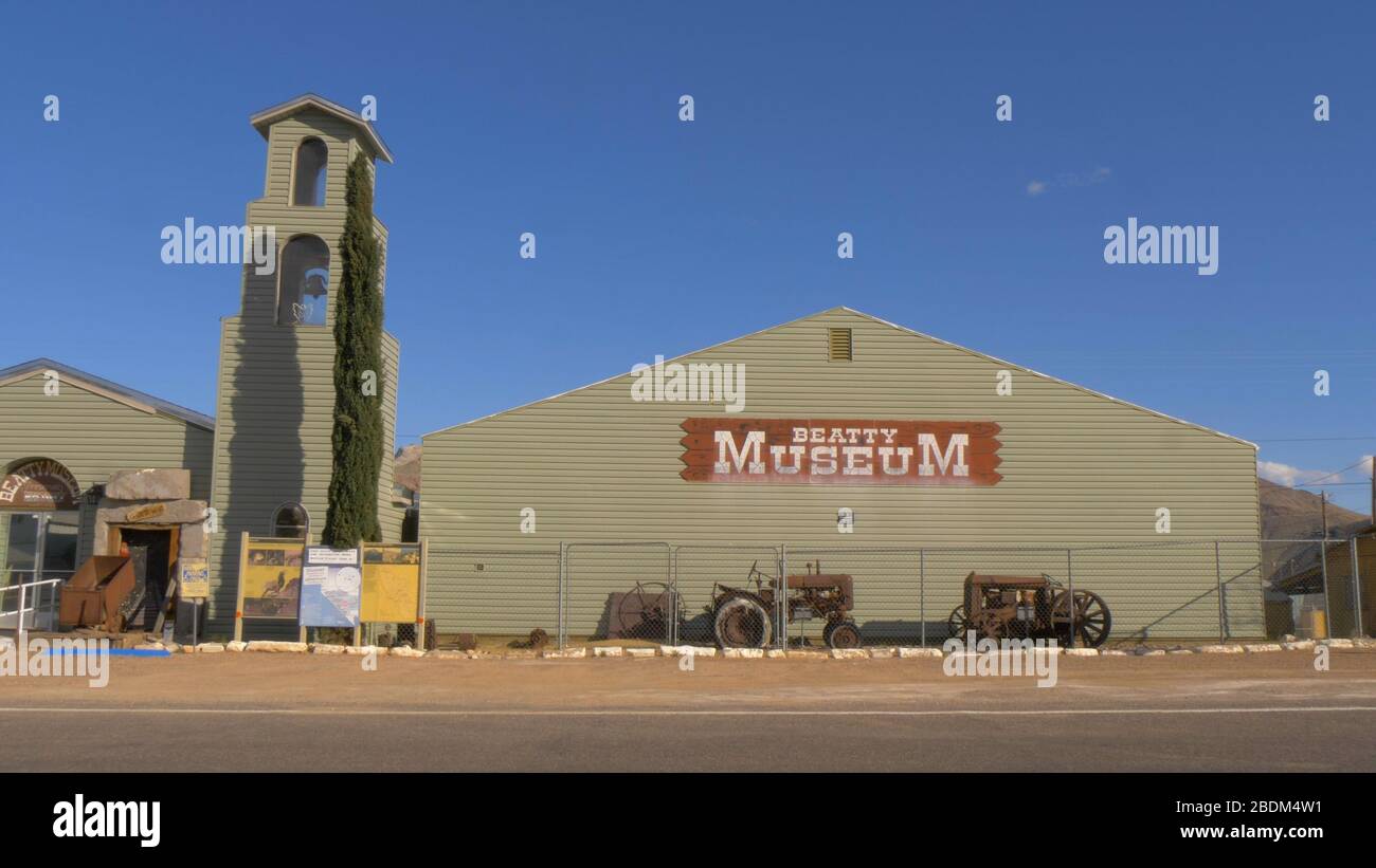 Famous Beatty Museum - BEATTY, USA - MARCH 29, 2019 Stock Photo - Alamy