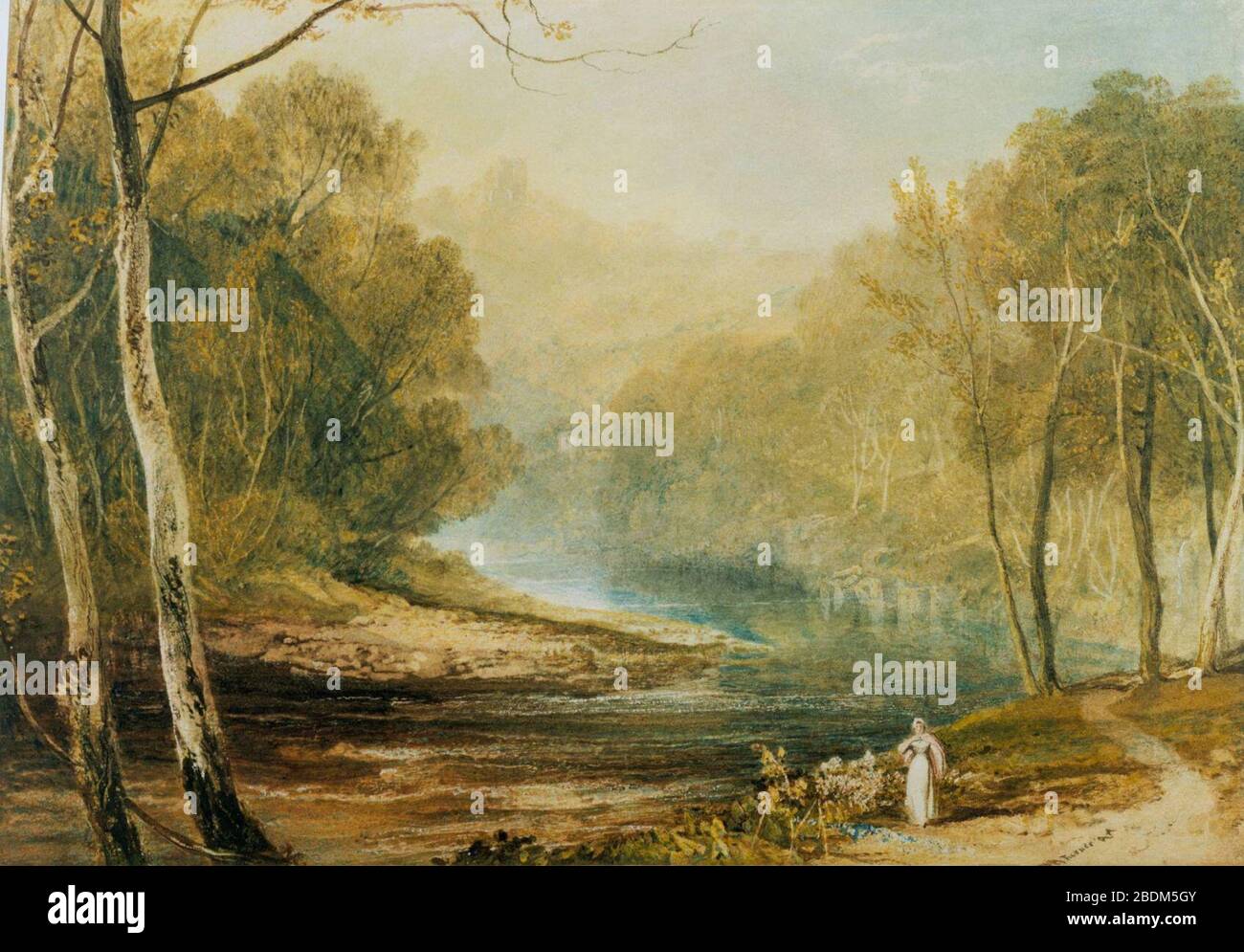 Hackfall by Turner Stock Photo - Alamy