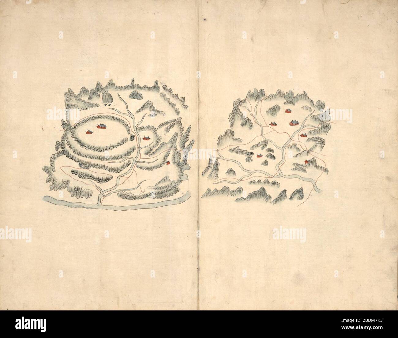 Haedong chido. Hosŏ chŏndo Stock Photo - Alamy