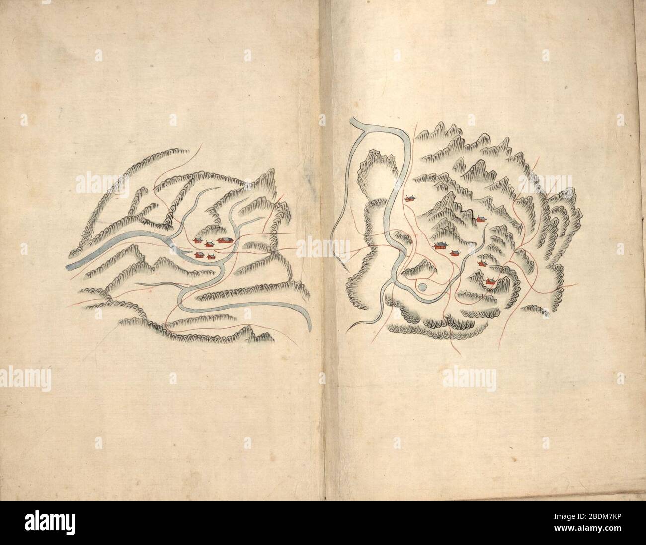 Haedong chido. Hosŏ chŏndo Stock Photo - Alamy