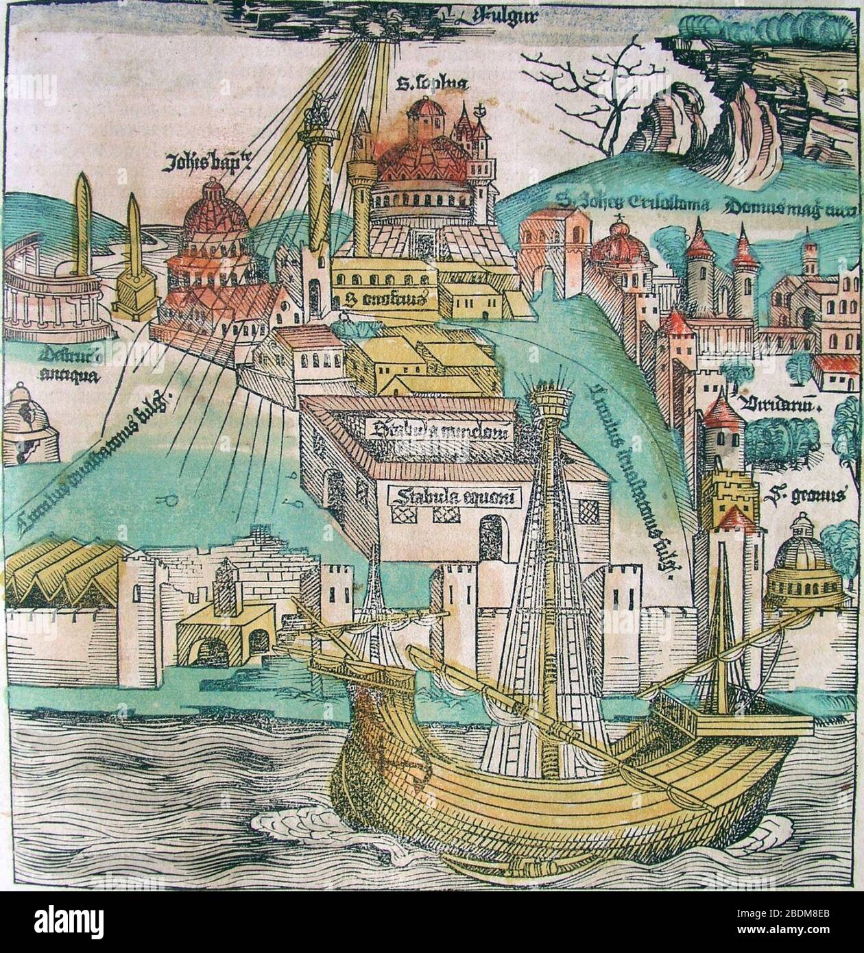 Hagia Sophia And Arslan Hane 1500 Stock Photo - Alamy