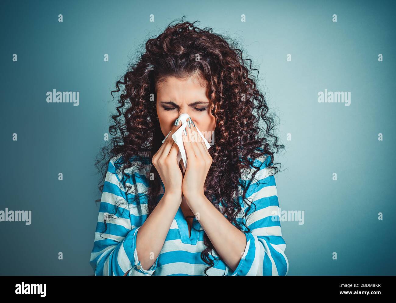 Snot on face hi-res stock photography and images - Alamy