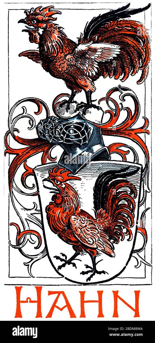 Hahn wappen hi-res stock photography and images - Alamy